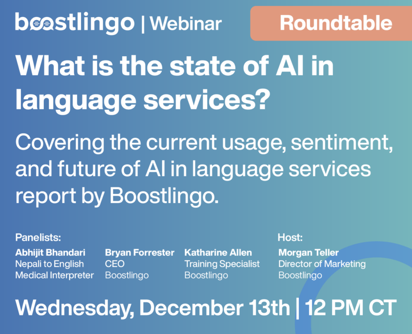 Webinars - Boostlingo