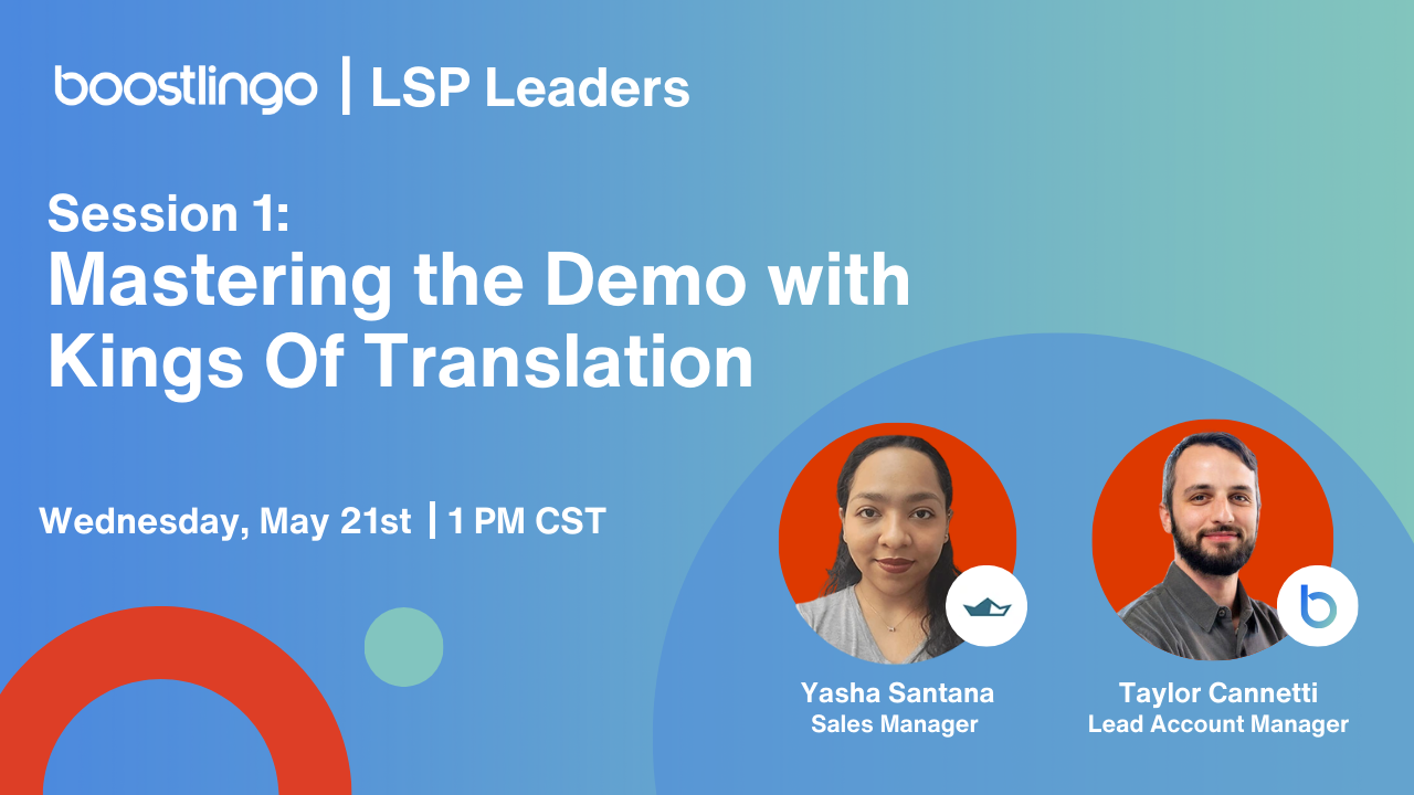 Webinars - Boostlingo