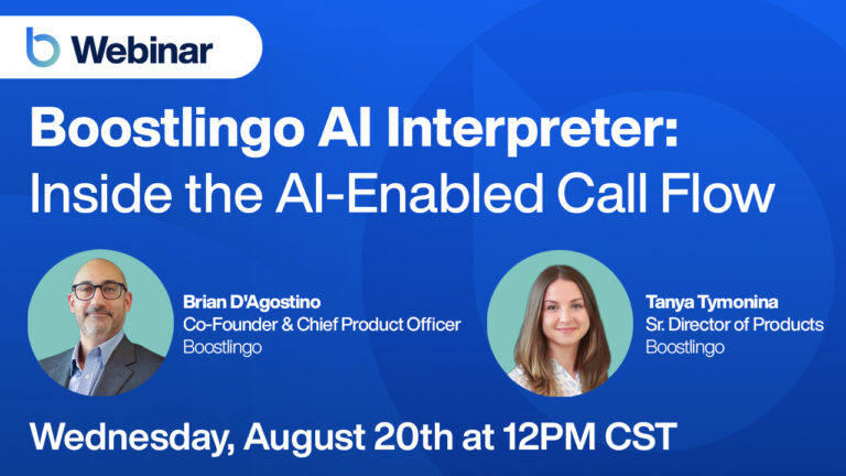 Webinars - Boostlingo